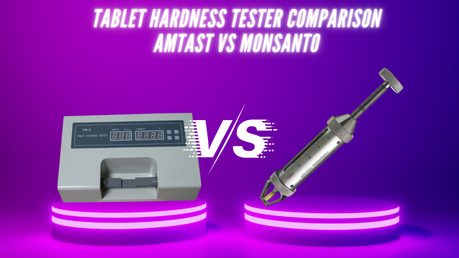 Amtast Vs Monsanto Hardness Tester Obat Tablet | Ukur dan Uji